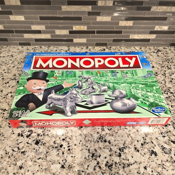 Hasbro | Toys | Newmonopoly Board Game Classic Red And Green Edition By ...
